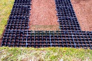 Recycled plastic DIY base kits - 350 tonnes per square metre