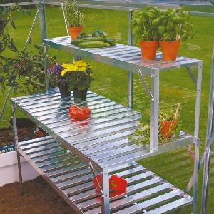 Slatted staging