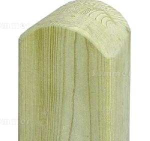 Fence posts, pressure treated timber