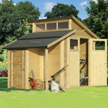 Heavy Duty Two Room Shed 779 -, Split Level Roof, FSC® Certified
